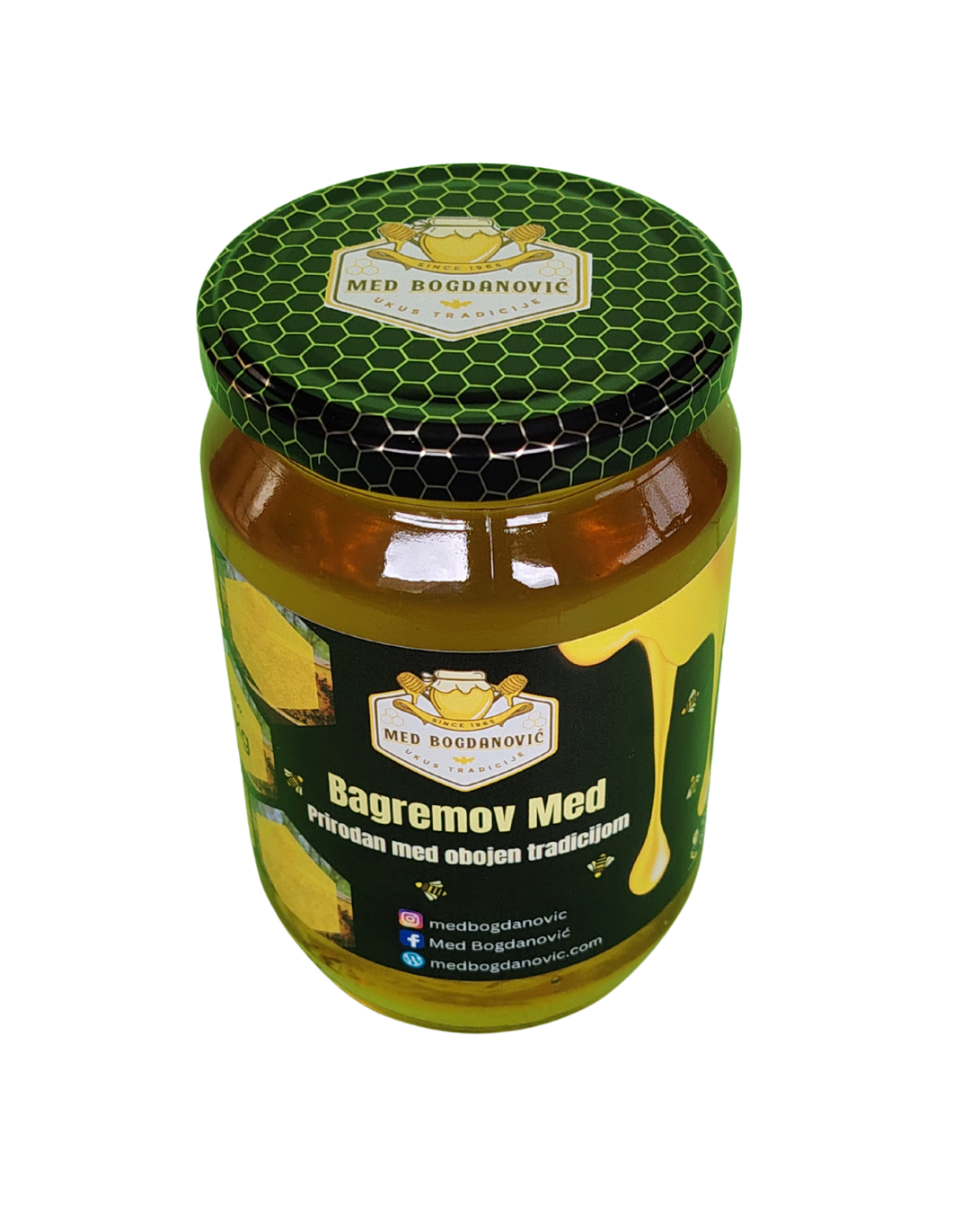 Bagremov med 1kg Domaci | Prirodni 100% organski | Med Bogdanović