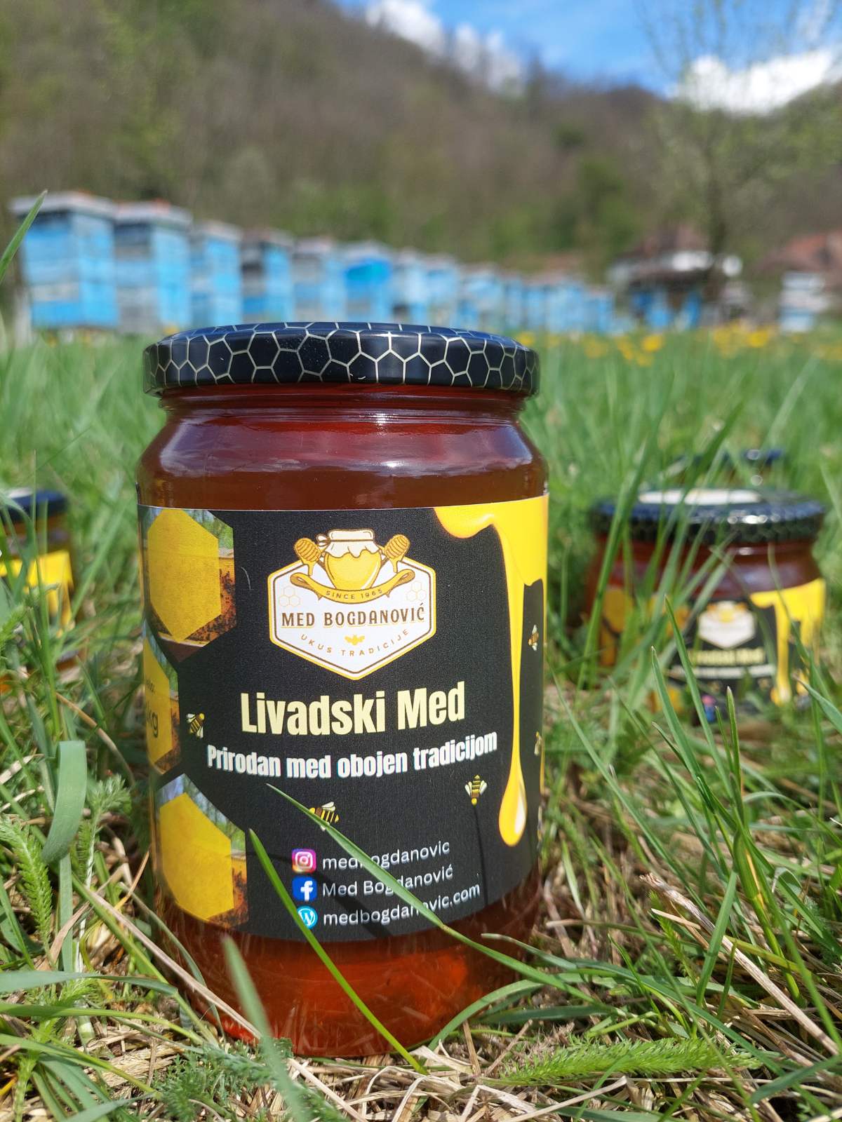 Livadski med 1kg Domaci | Prirodni 100% organski | Med Bogdanović